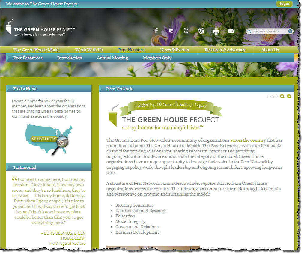 Case Study: Peer Network and Business Plan for the GreenHouse Project ...